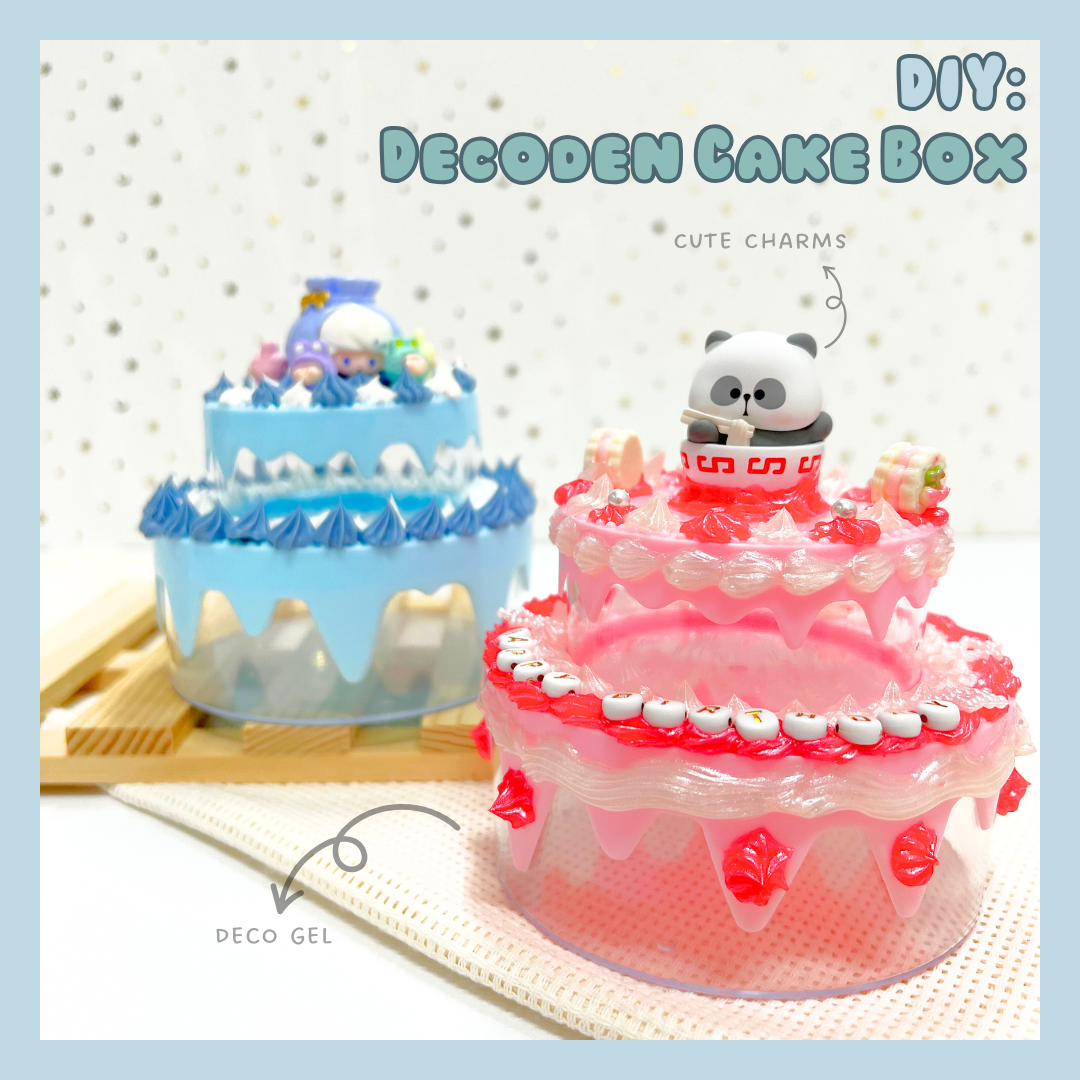 Decoden Cake Box Workshop – Memo's Art House