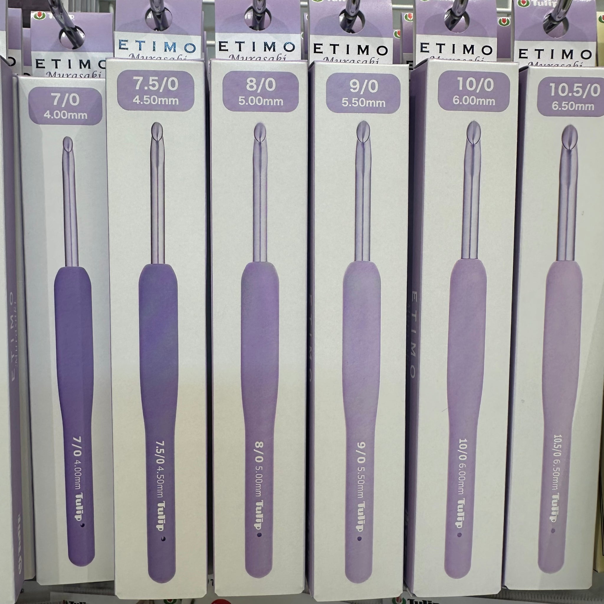 [IN-STOCK] Tulip Etimo Murasaki Crochet Hook Set – Memo's Art House