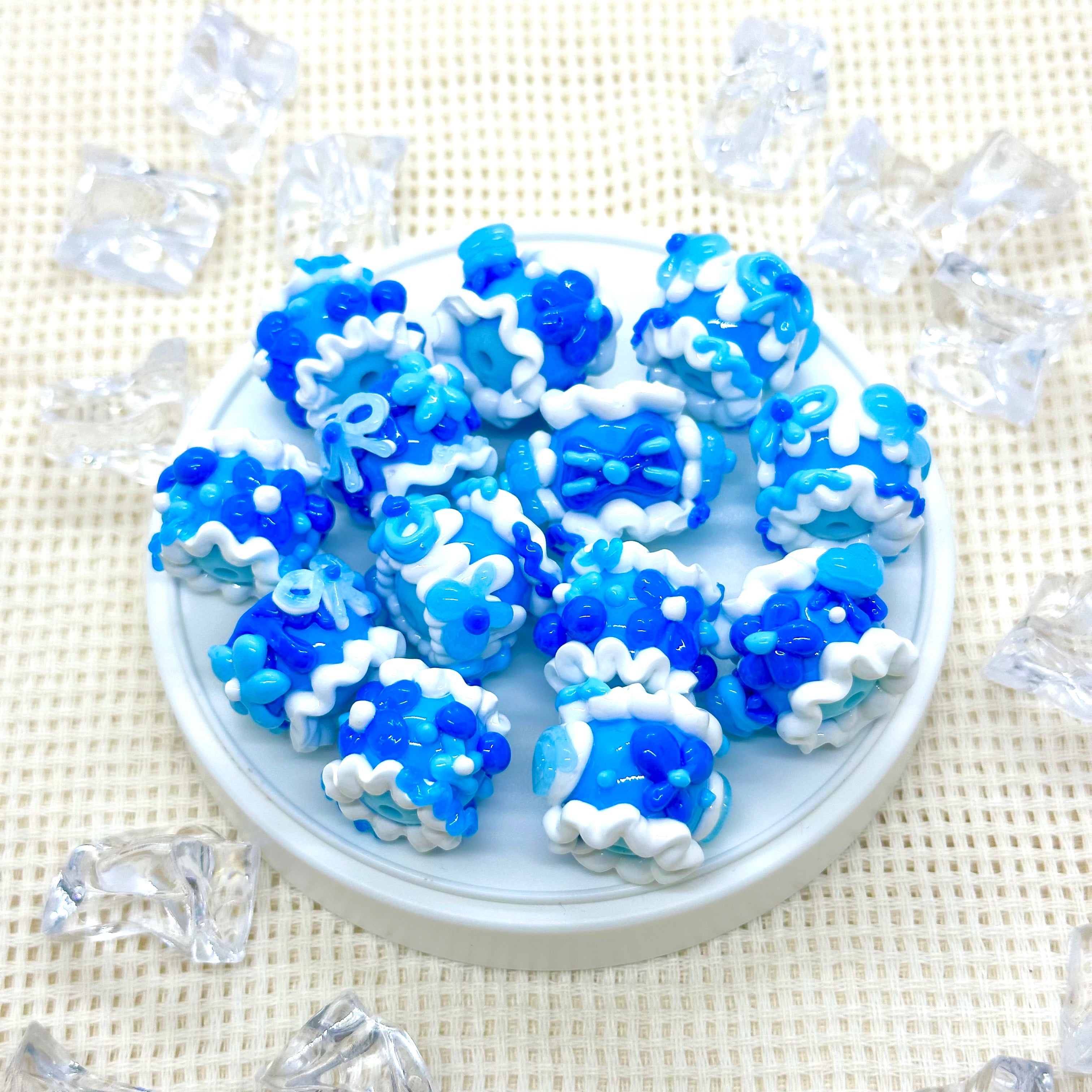 Handpainted Beads: Gwen – Memo's Art House