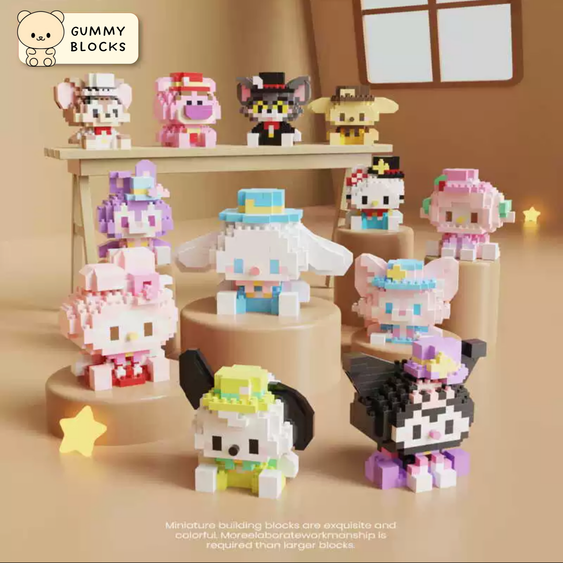 Party Day Series Nano Blocks – Memo's Art House