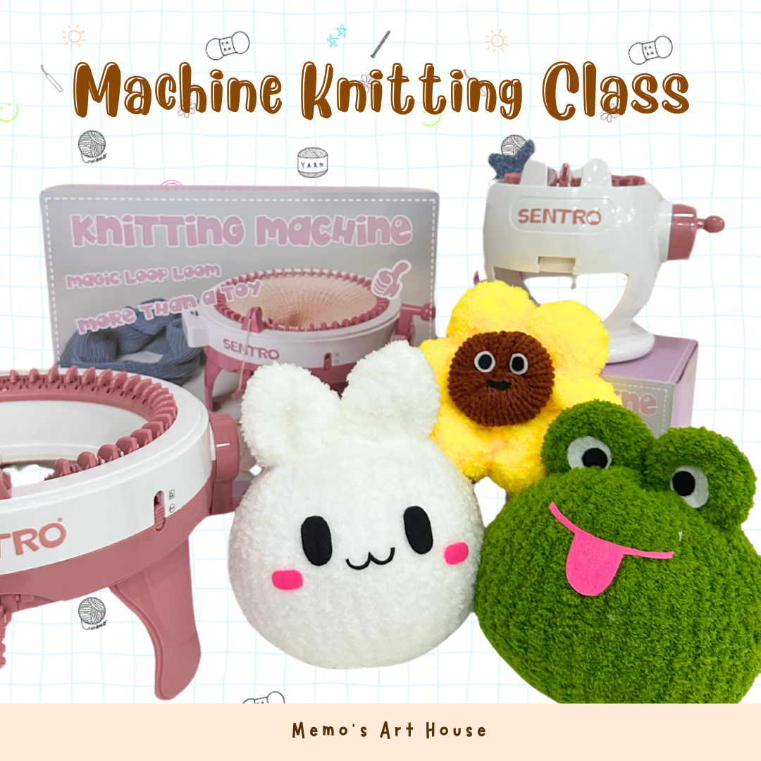 Machine Knitting Class – Memo's Art House